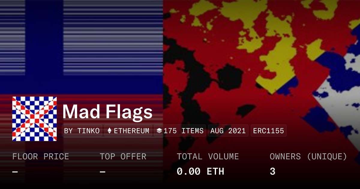 Mad Flags - Collection | OpenSea