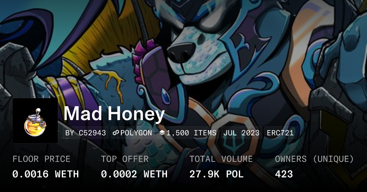 Mad Honey - Collection | OpenSea