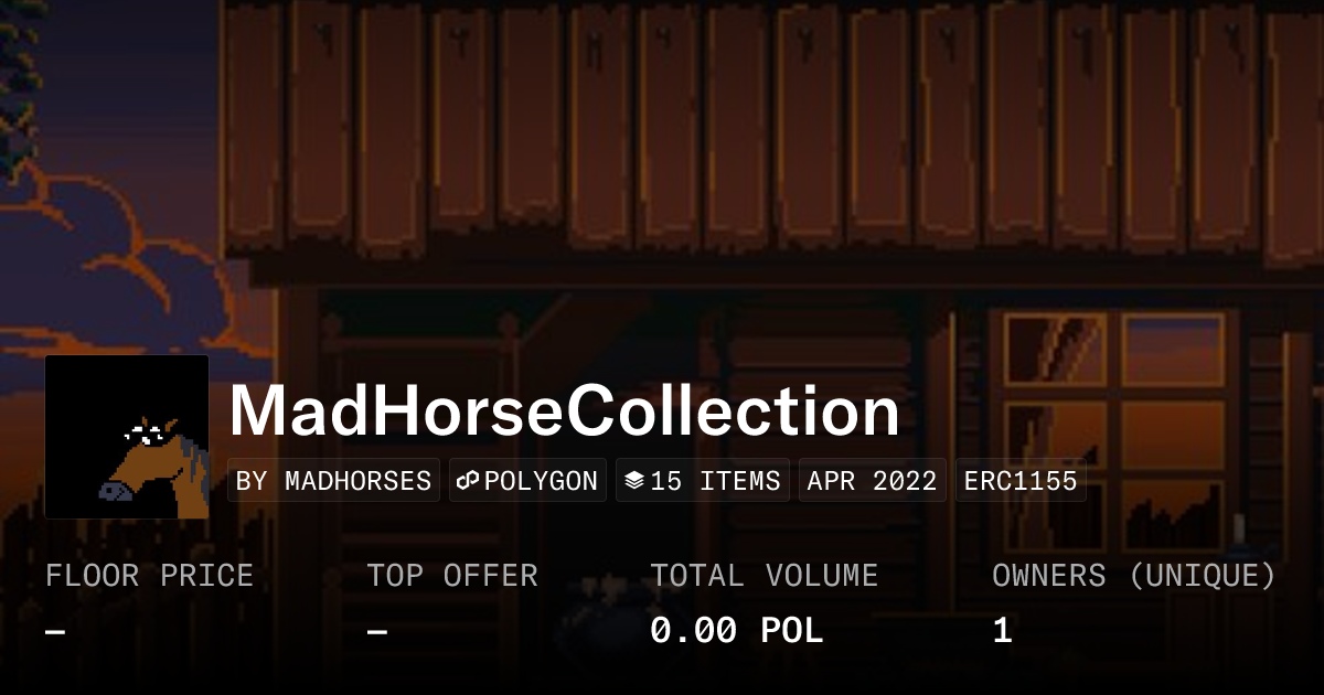 MadHorseCollection - Collection | OpenSea