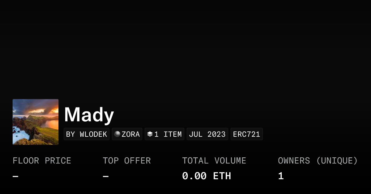 Mady - Collection | OpenSea