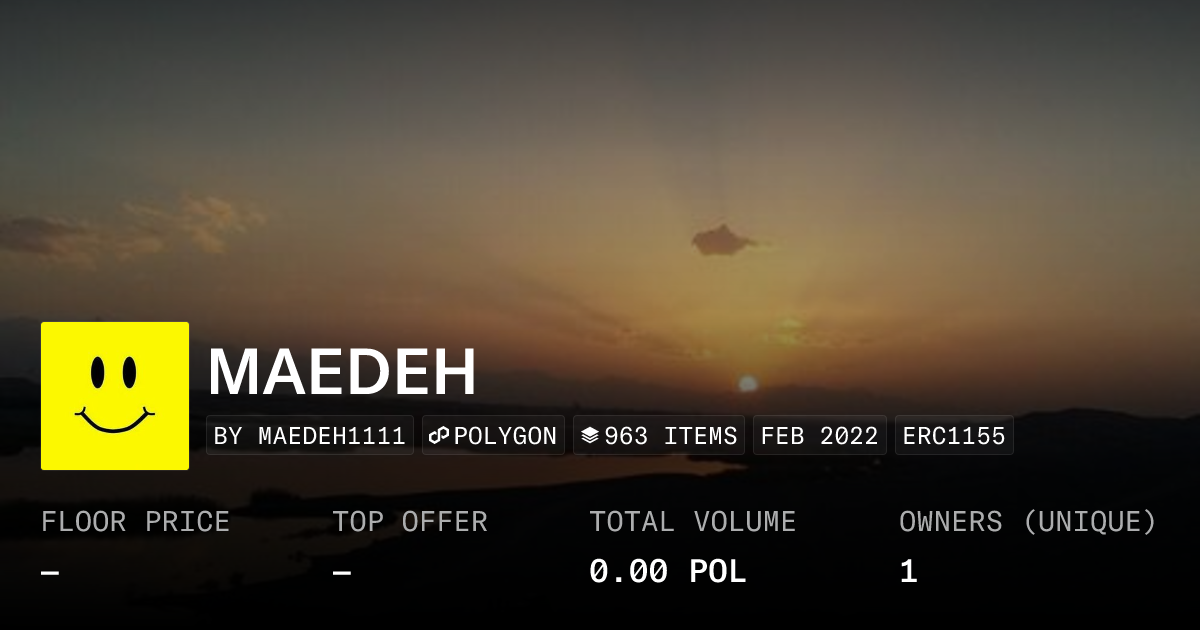 MAEDEH - Collection | OpenSea