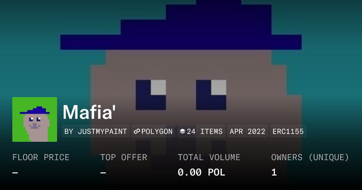 Mafia' - Collection | OpenSea