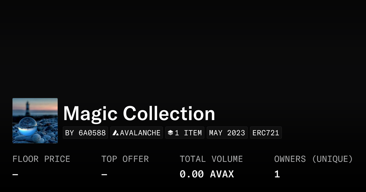 Magic Collection - Collection | OpenSea