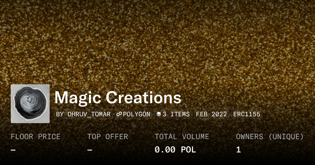 Magic Creations - Collection | OpenSea