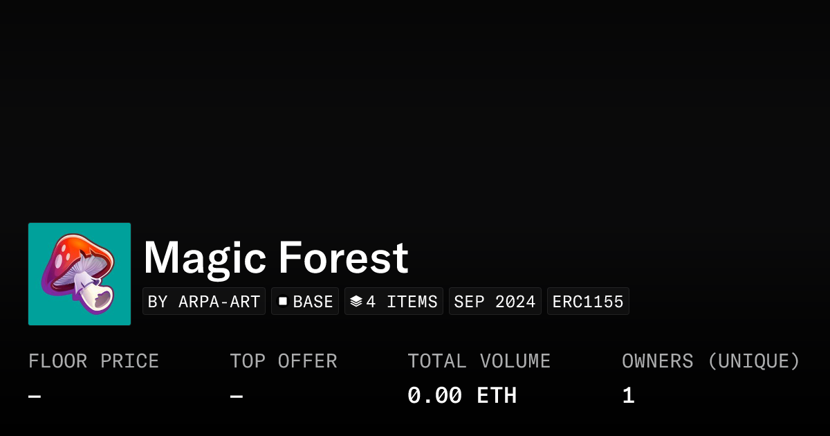 Magic Forest - Collection | OpenSea
