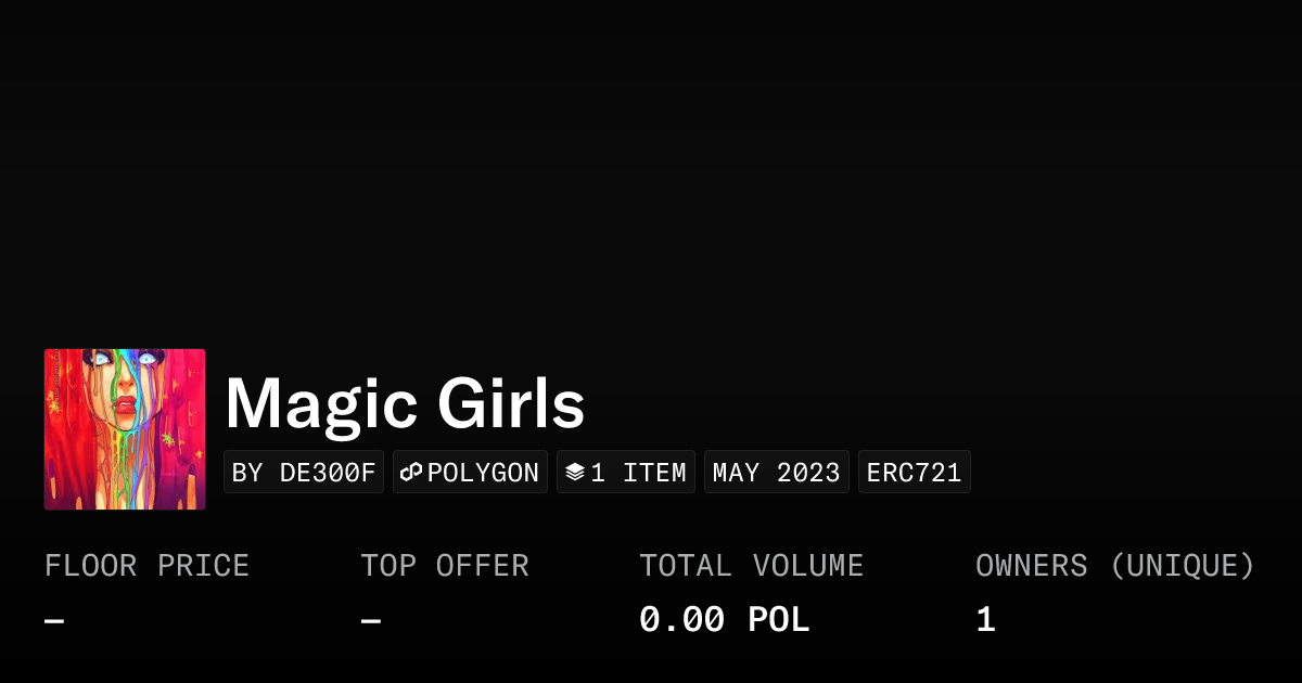 Magic Girls - Collection | OpenSea