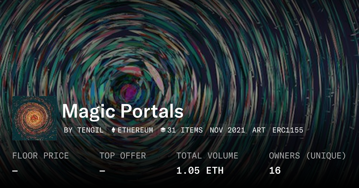 Magic Portals - Collection | OpenSea