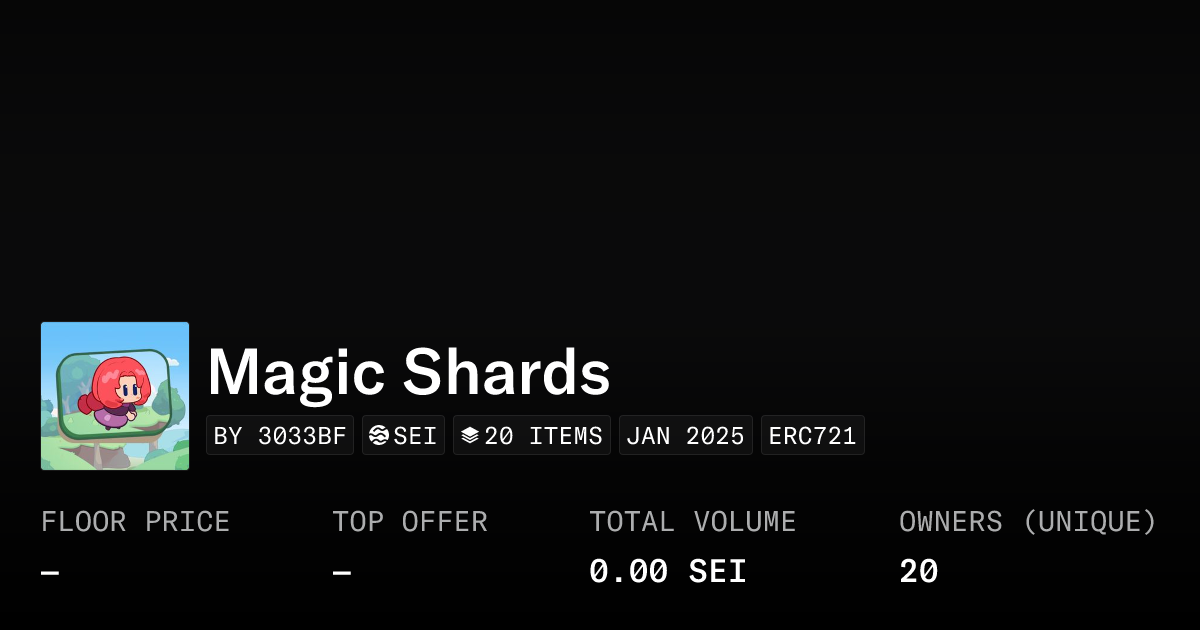 Magic Shards - Collection | OpenSea