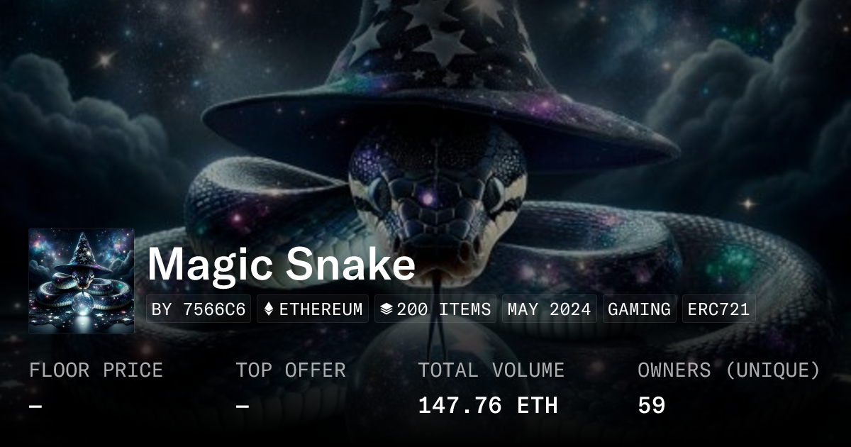 Magic Snake - Collection | OpenSea