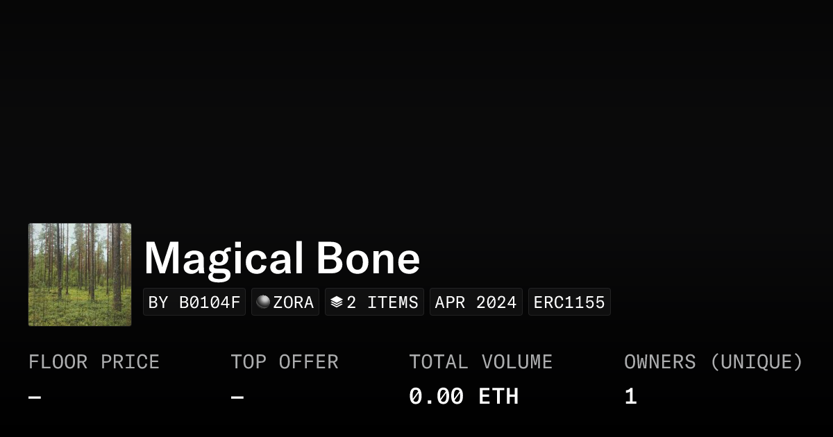 Magical Bone - Collection | OpenSea