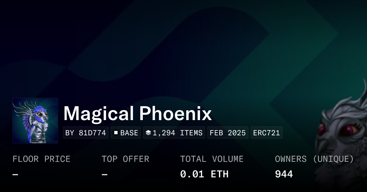 Magical Phoenix - Collection | OpenSea