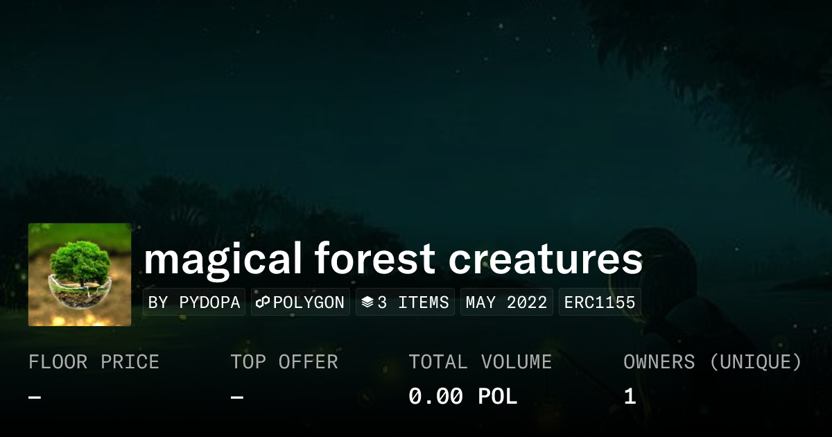 magical forest creatures - Collection | OpenSea