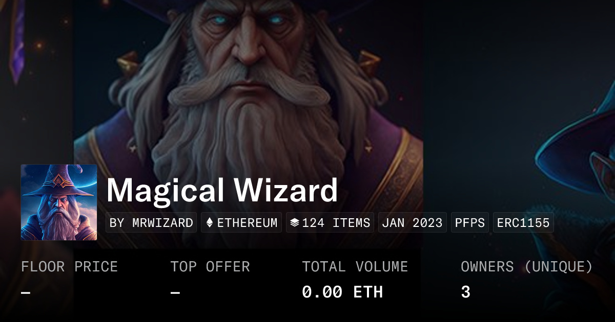 Magical Wizard - Collection | OpenSea