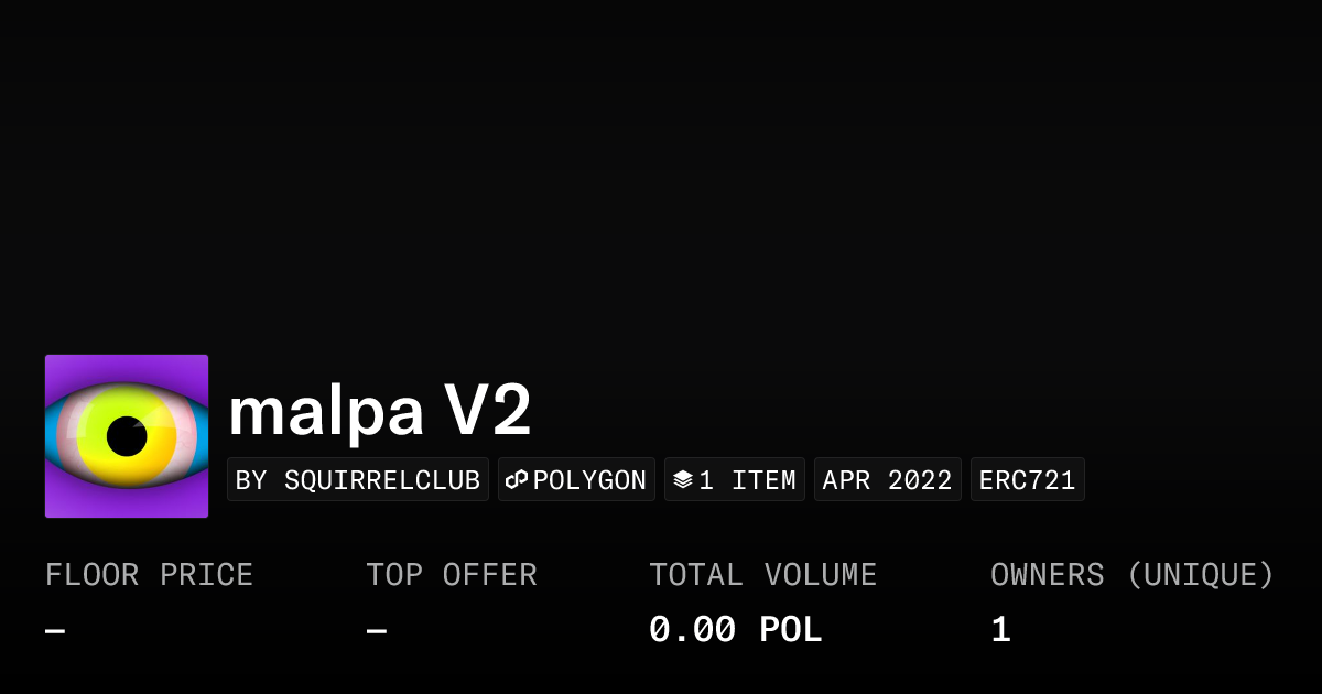 malpa V2 - Collection | OpenSea