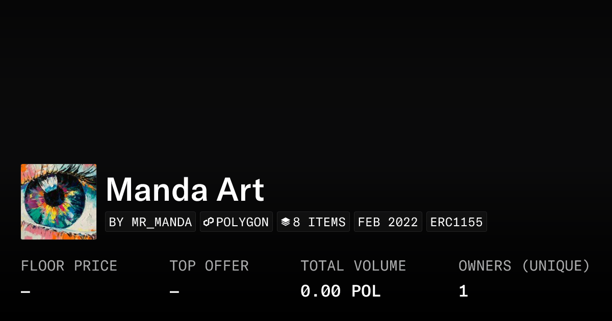 Manda Art - Collection | OpenSea
