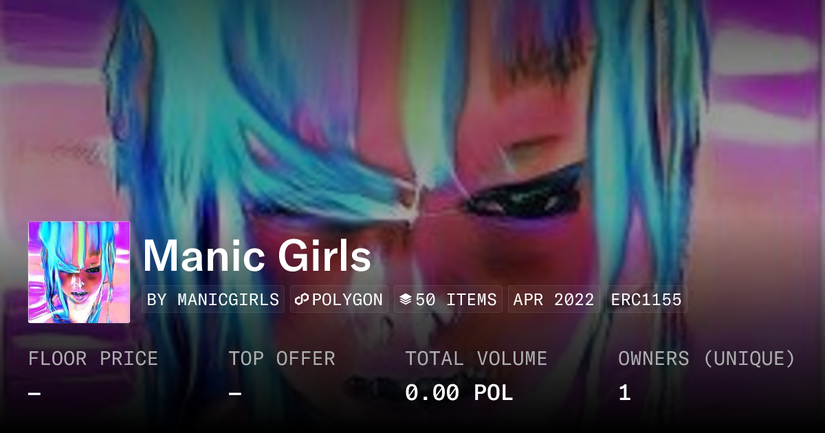 Manic Girls - Collection | OpenSea