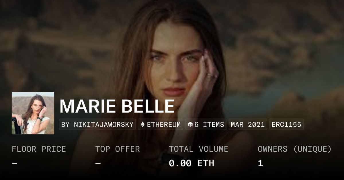 MARIE BELLE - Collection | OpenSea