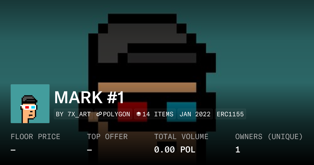 MARK #1 - Collection | OpenSea