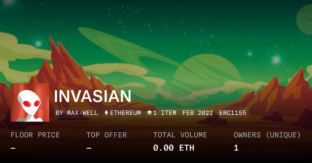 INVASIAN - Collection | OpenSea