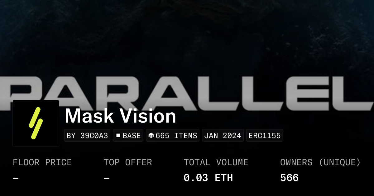 Mask Vision - Collection | OpenSea