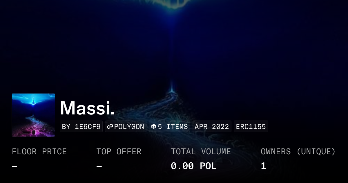 Massi. - Collection | OpenSea