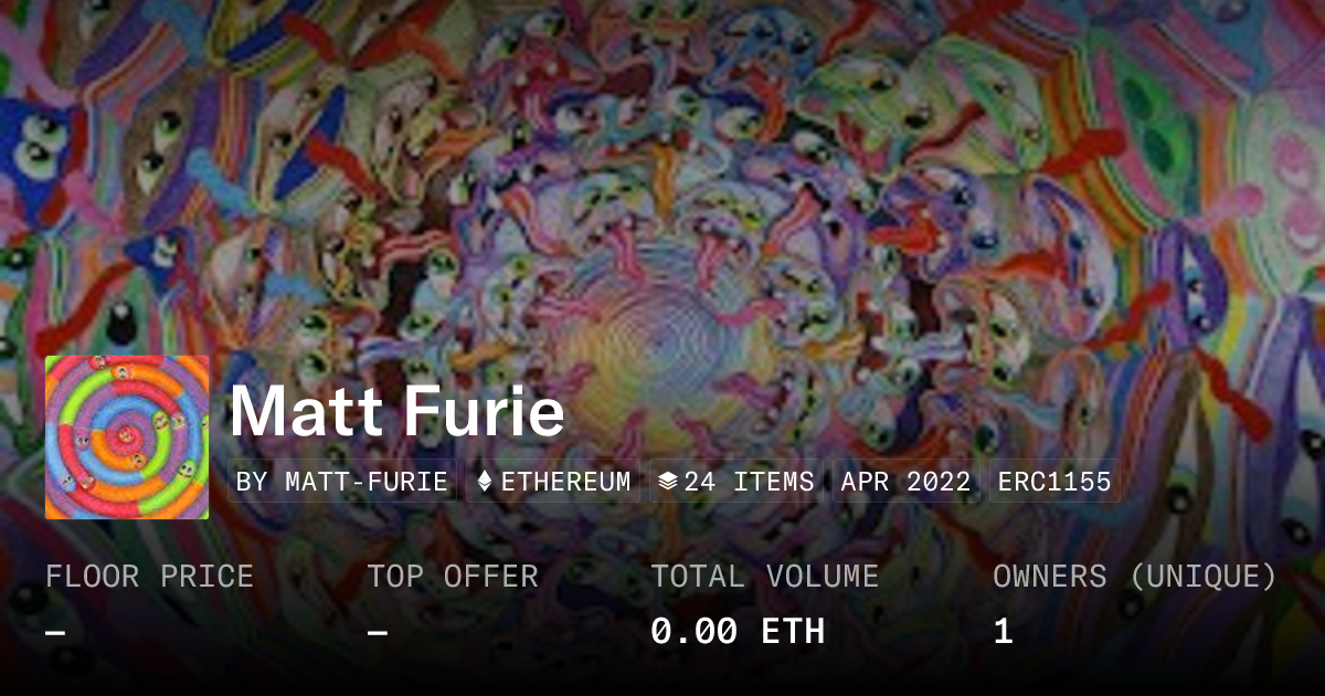 Matt Furie - Collection | OpenSea