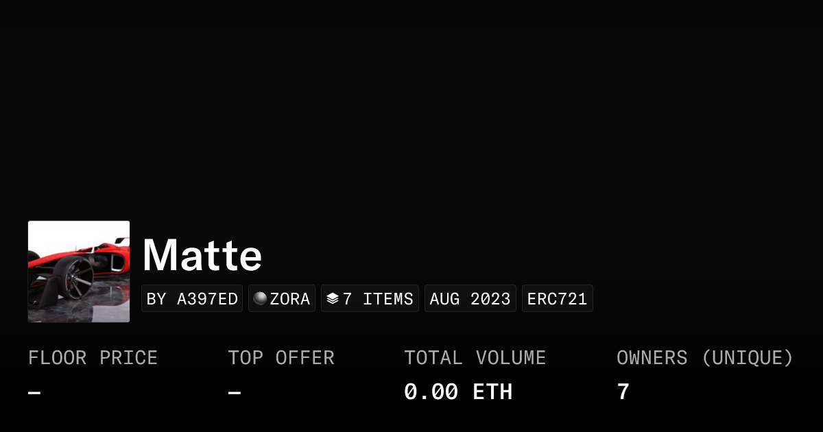 Matte - Collection | OpenSea