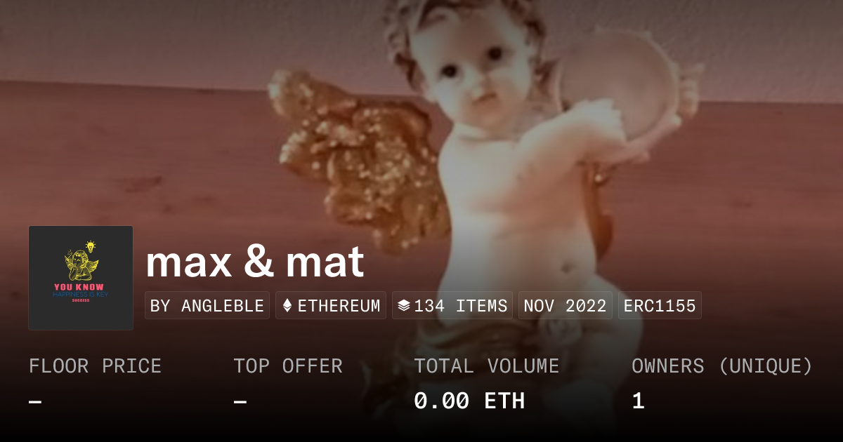 max & mat - Collection | OpenSea