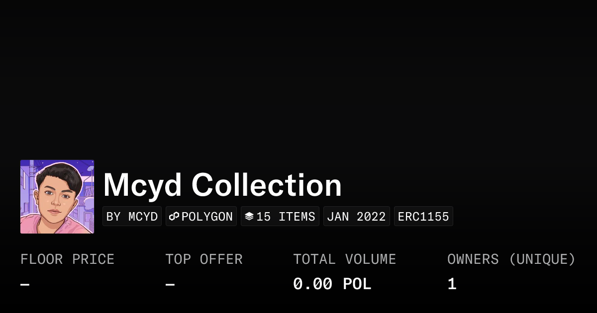 Mcyd Collection - Collection | OpenSea