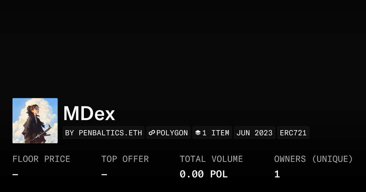 MDex - Collection | OpenSea