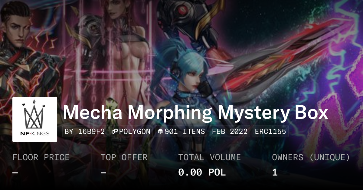 Mecha Morphing Mystery Box - Collection | OpenSea