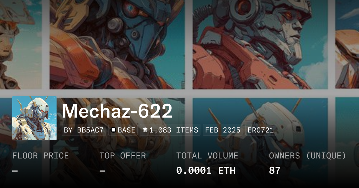 Mechaz-622 - Collection | OpenSea