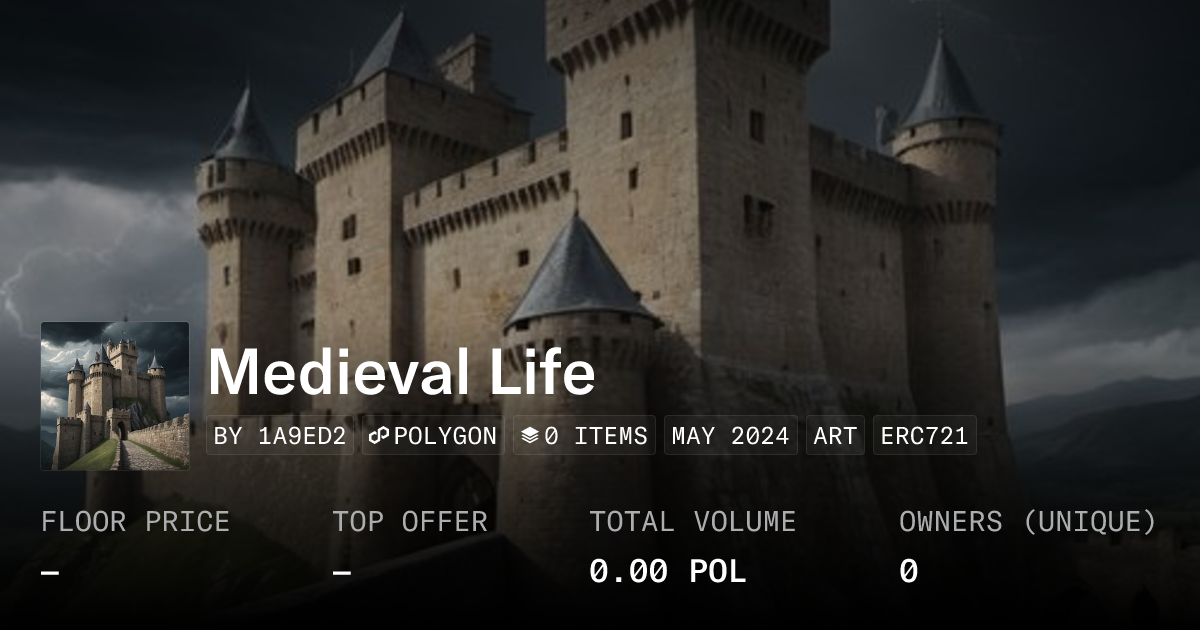 Medieval Life - Collection | OpenSea