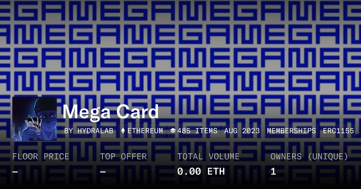 Mega Card - Collection | OpenSea