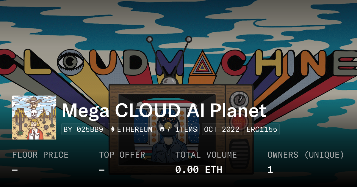 Mega CLOUD AI Planet - Collection | OpenSea