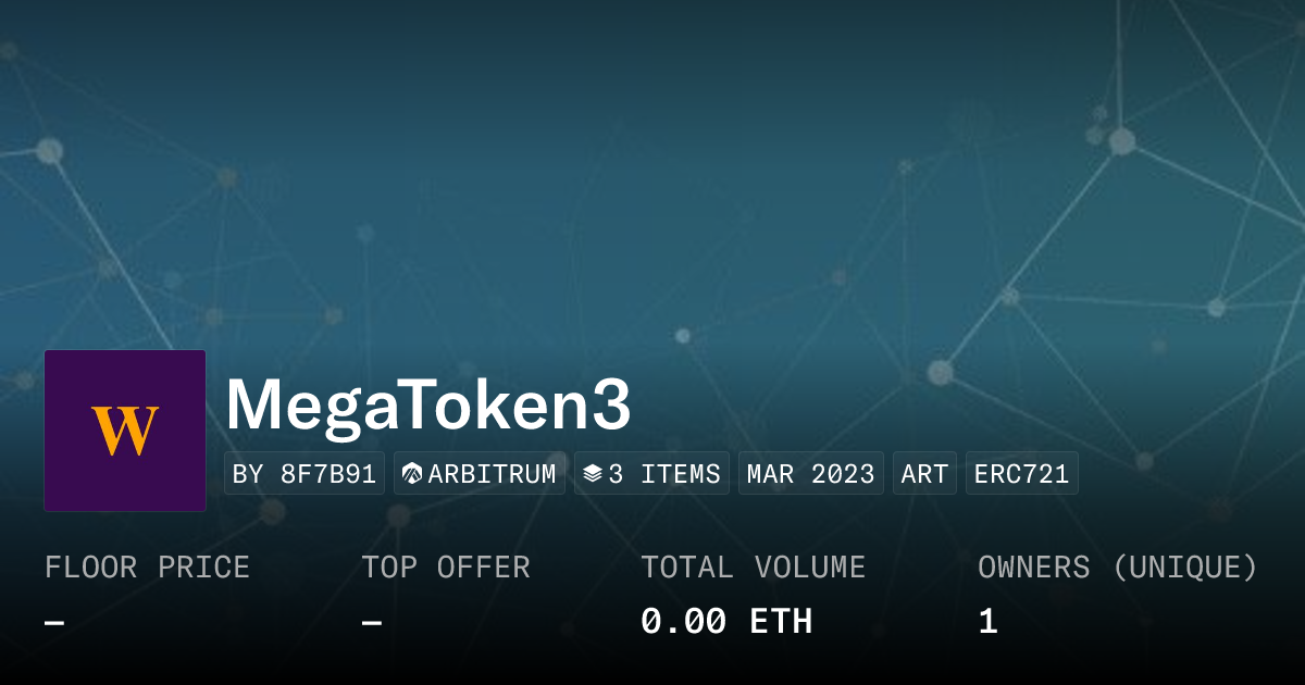 MegaToken3 - Collection | OpenSea