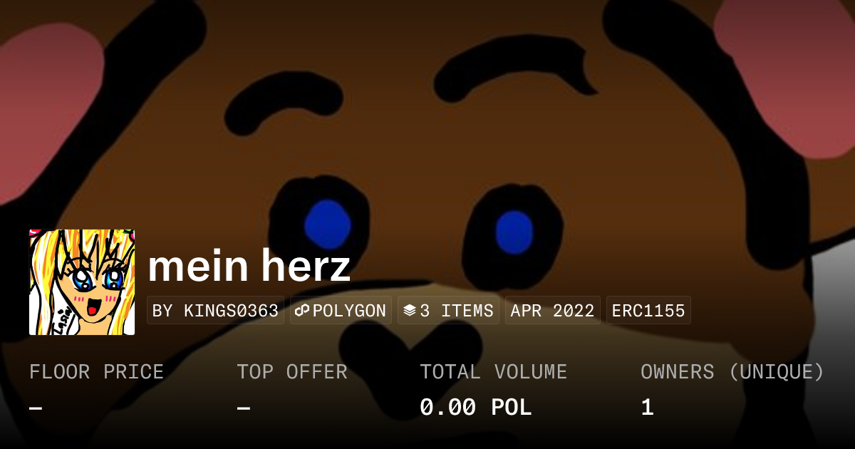 mein herz - Collection | OpenSea