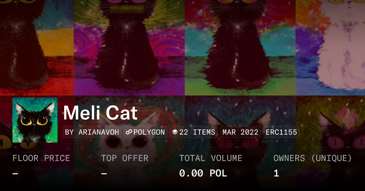 Meli Cat - Collection | OpenSea
