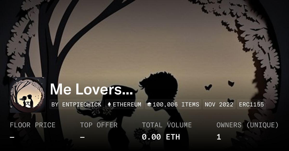 Me Lovers... - Collection | OpenSea