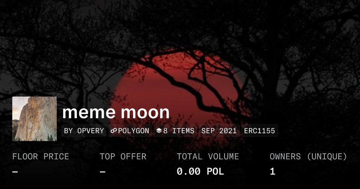 meme moon - Collection | OpenSea