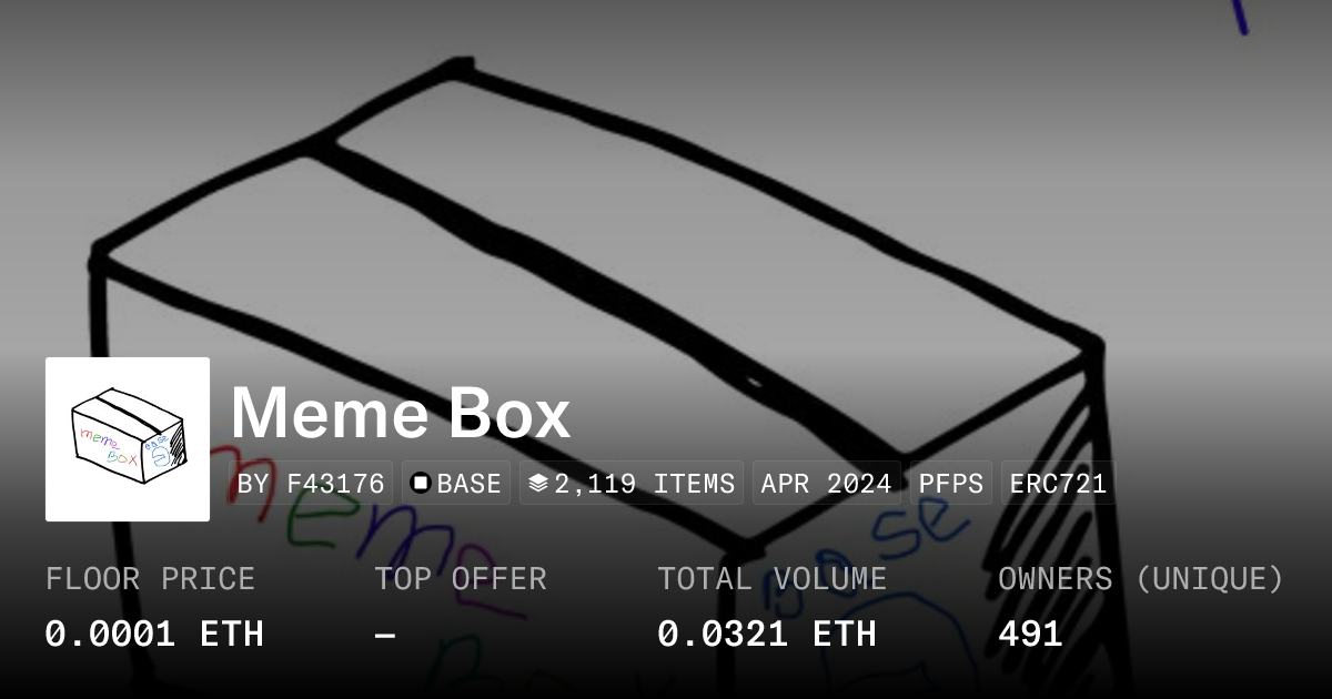 Meme Box - Collection | OpenSea