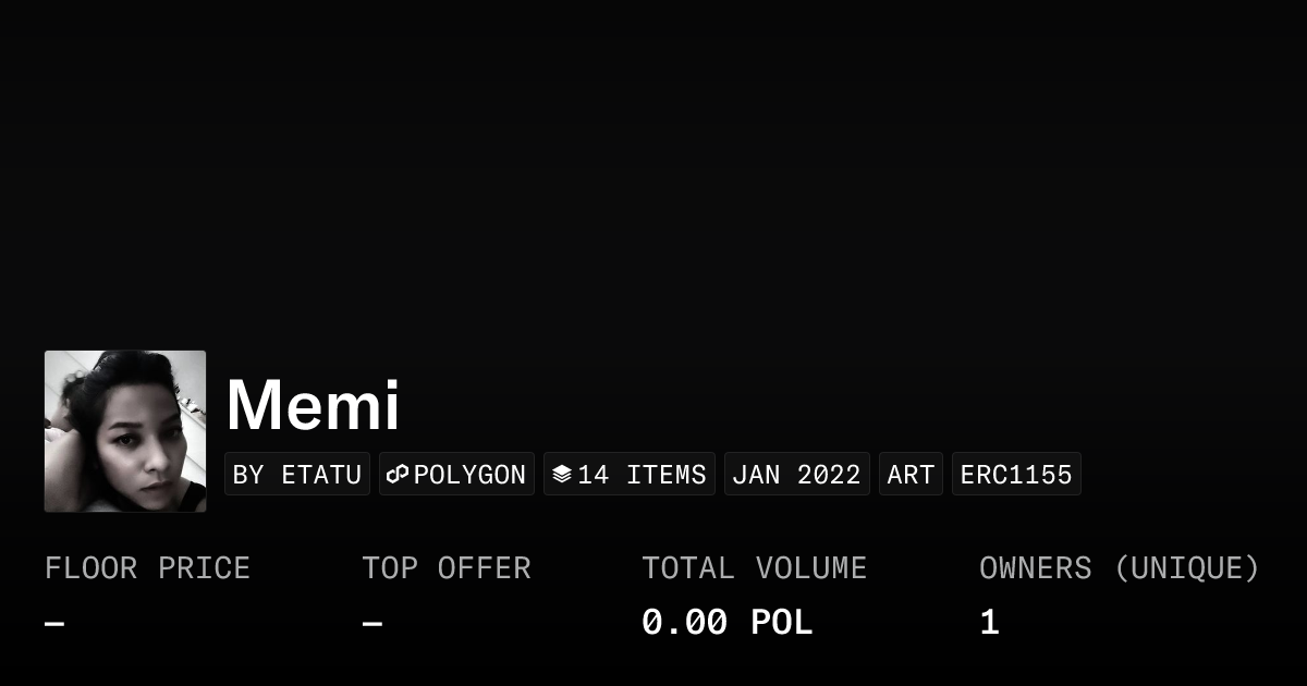 Memi - Collection | OpenSea