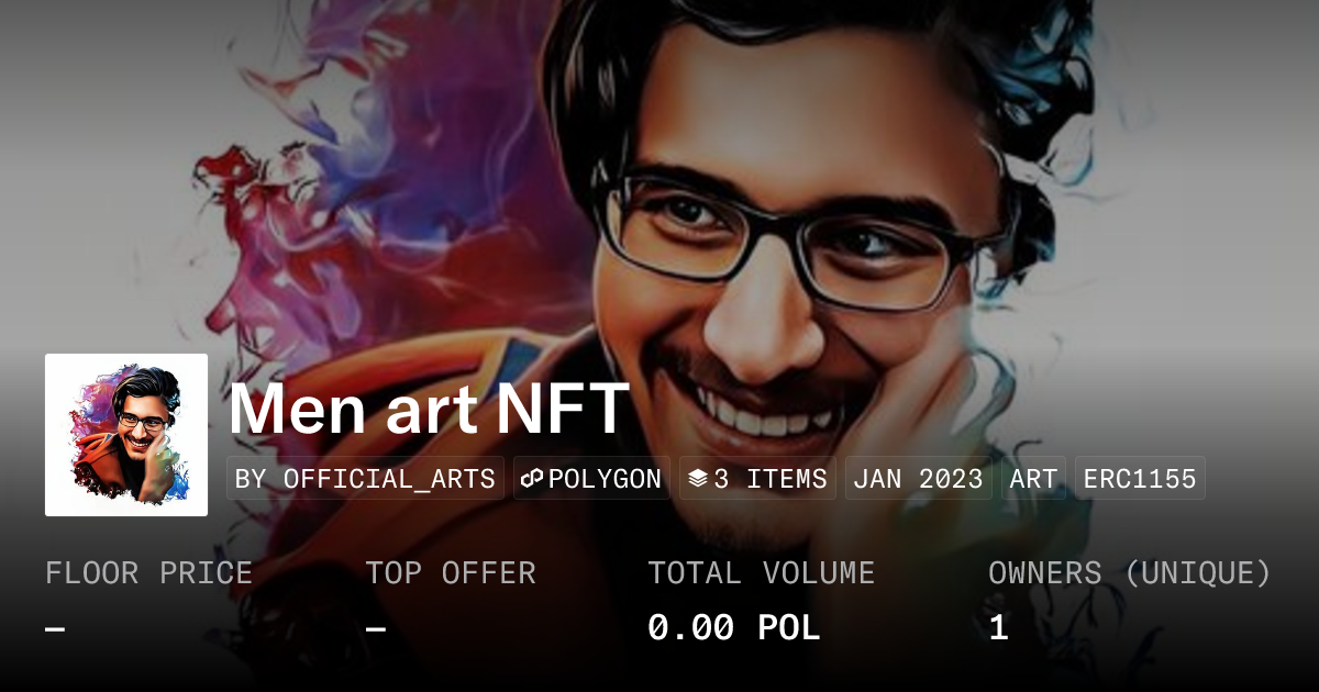 Men art NFT - Collection | OpenSea