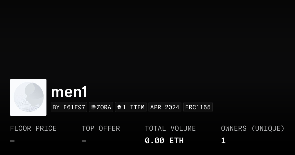 men1 - Collection | OpenSea