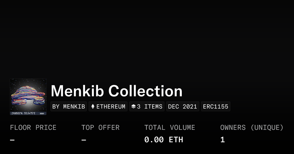 Menkib Collection - Collection | OpenSea