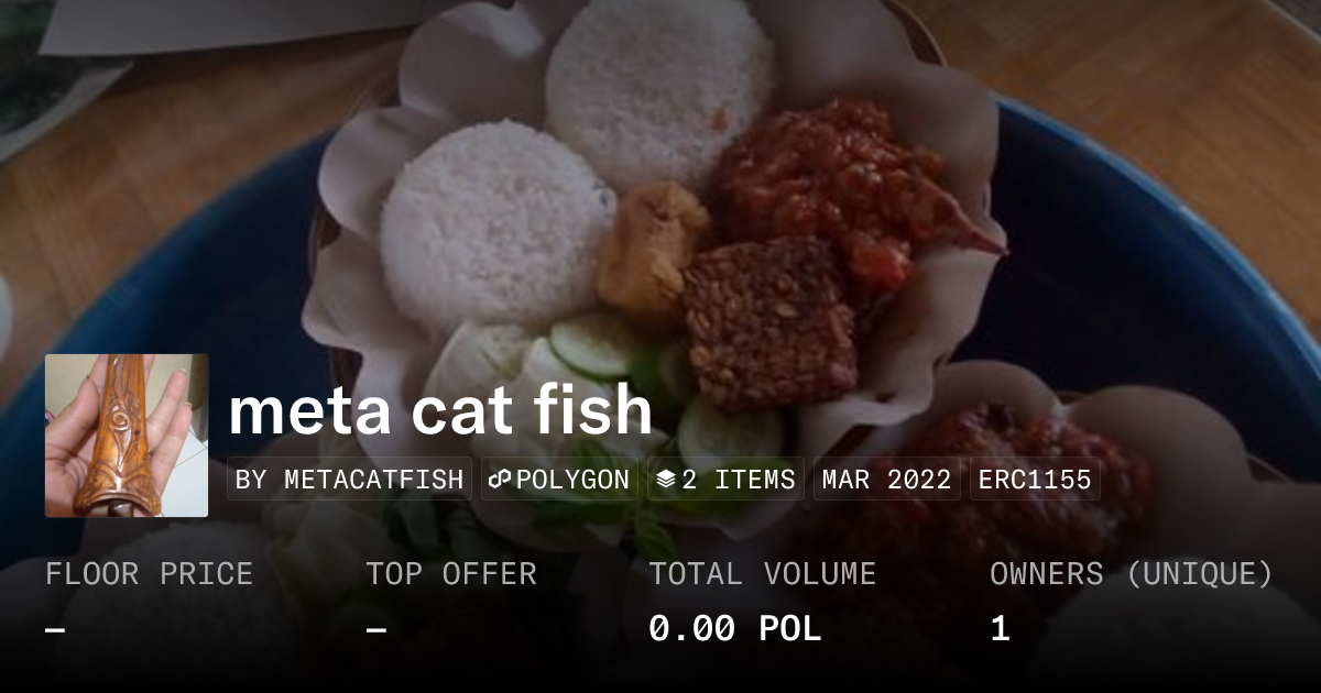 meta cat fish - Collection | OpenSea