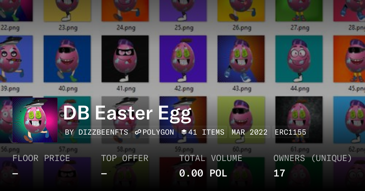 DB Easter Egg - Collection | OpenSea