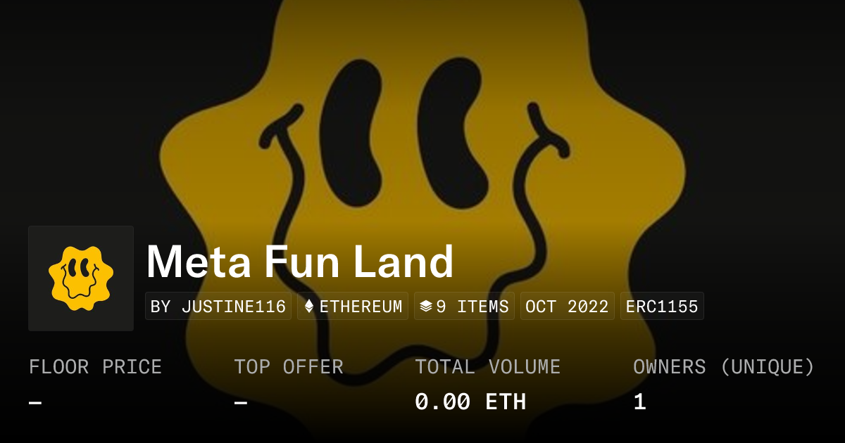 Meta Fun Land - Collection | OpenSea