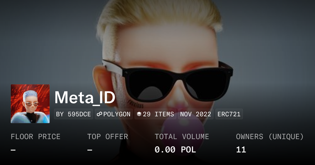 Meta_ID - Collection | OpenSea