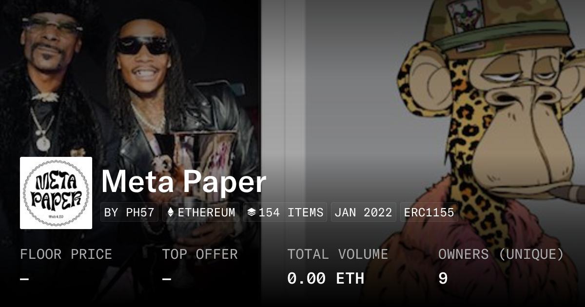Meta Paper - Collection | OpenSea
